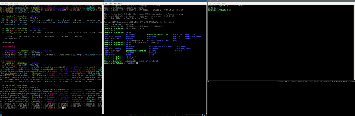 Terminals, consoles and standards – derekjamescarter